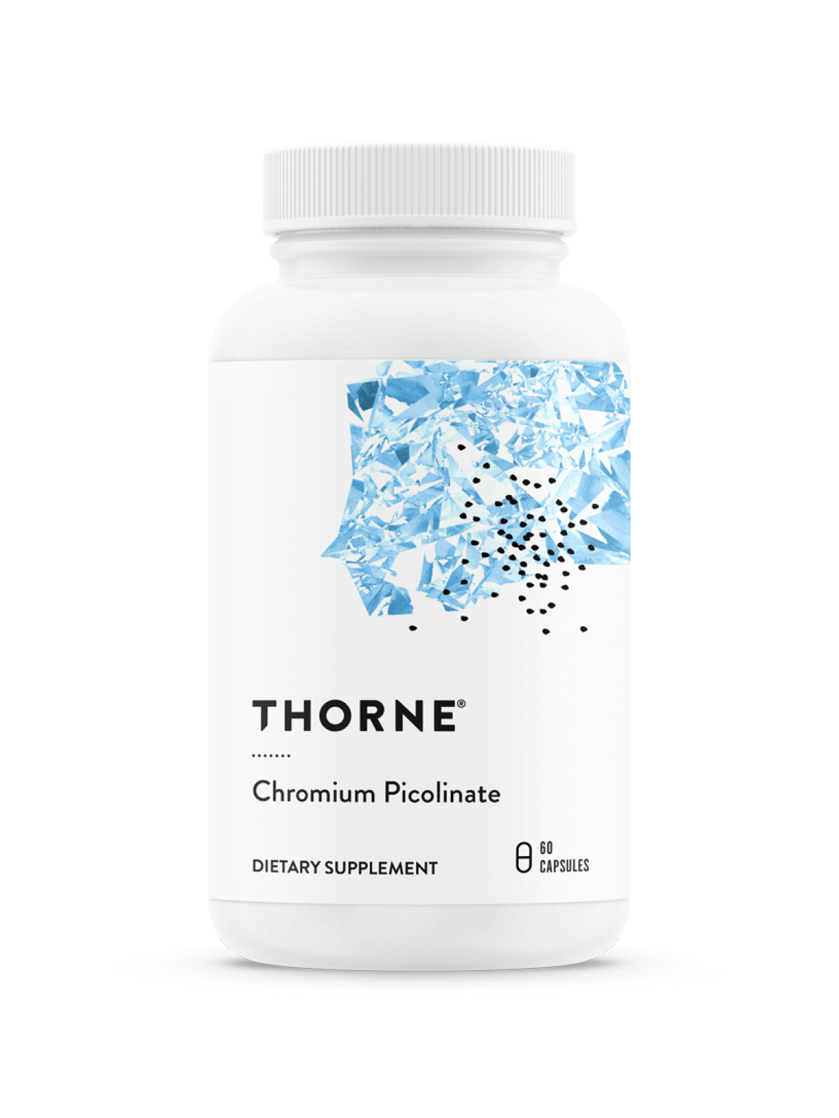 Пиколинат хрома 500 мкг, Chromium Picolinate 500 mcg, Thorne Research, 60 капсул