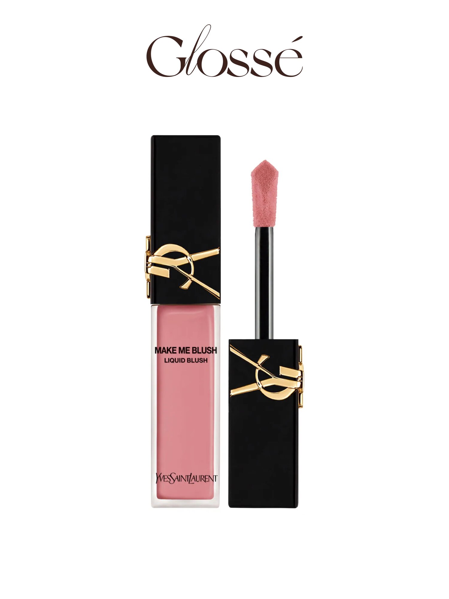 Yves Saint Laurent жидкие румяна Make Me Blush 12H Blurring Liquid Blush, оттенок 44 Nude Lavalliere, 15 мл.