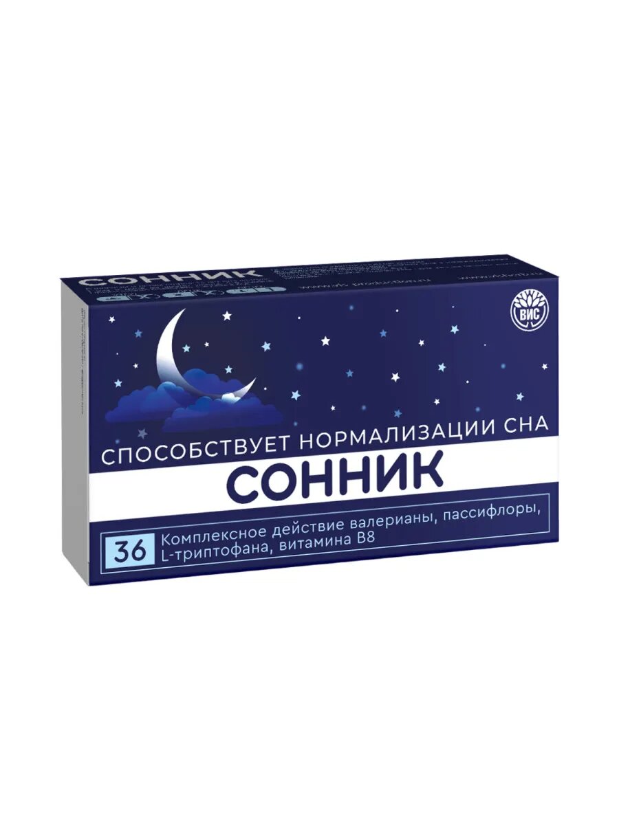 Сонник / Sonnik капсулы по 0,3 г 36 шт