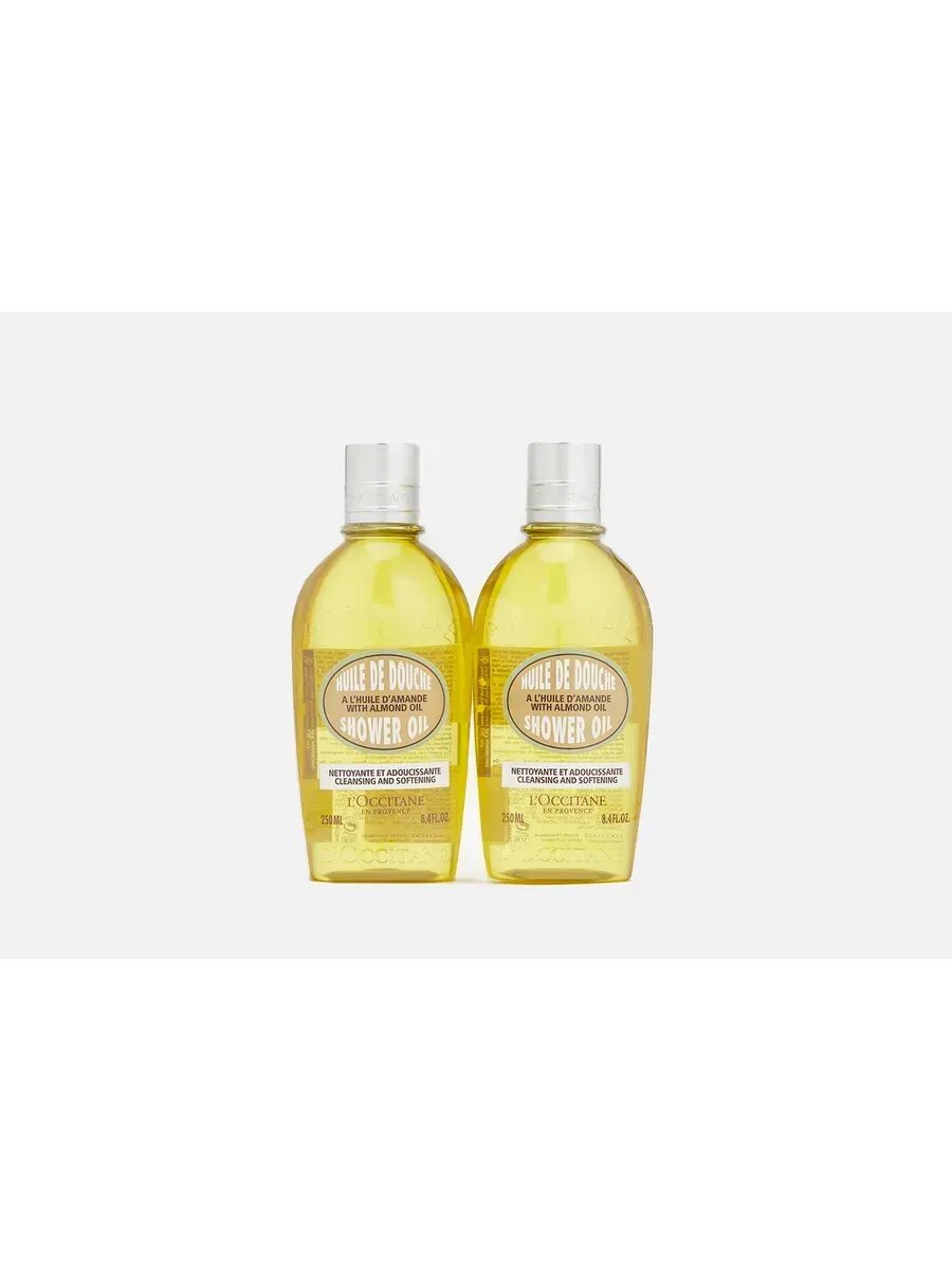 L'OCCITANE Дуэт Миндальных масел для душа Подарочный