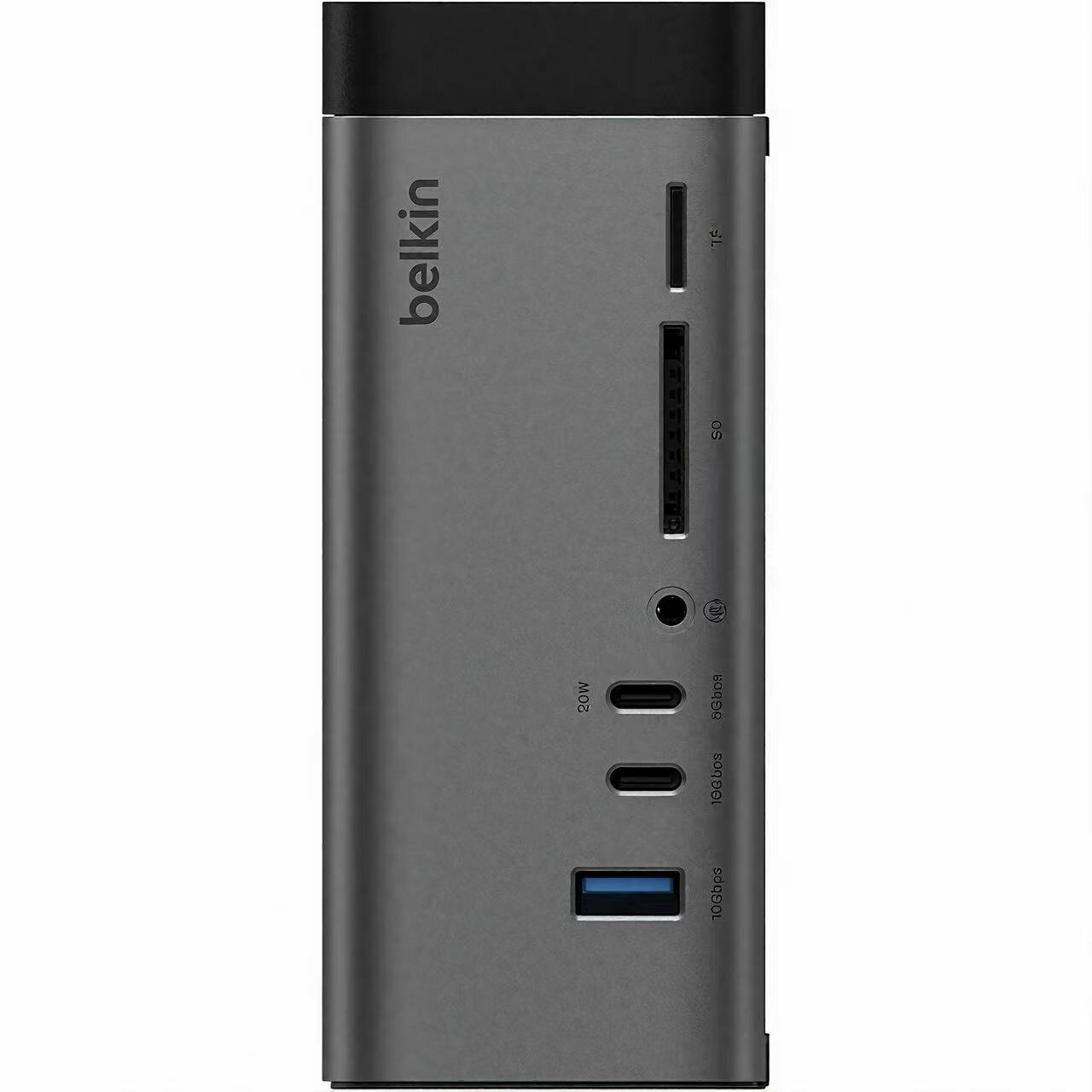 Belkin 11-In Expansion Dock for Apple Laptops, 150W GaN Fast Charging for Gaming Laptops, HDMI Screen Mirroring, Gigabit Ethernet