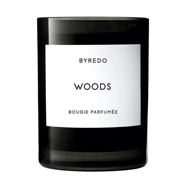 Byredo Woods ароматическая свеча женская 240 гр / Байредо Вудс для помещений
