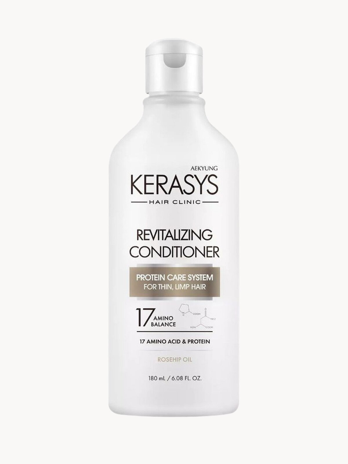 Kerasys Кондиционер для волос Оздоравливающий CLINIC 180 мл, для нормальных и окрашенных волос, Корея
