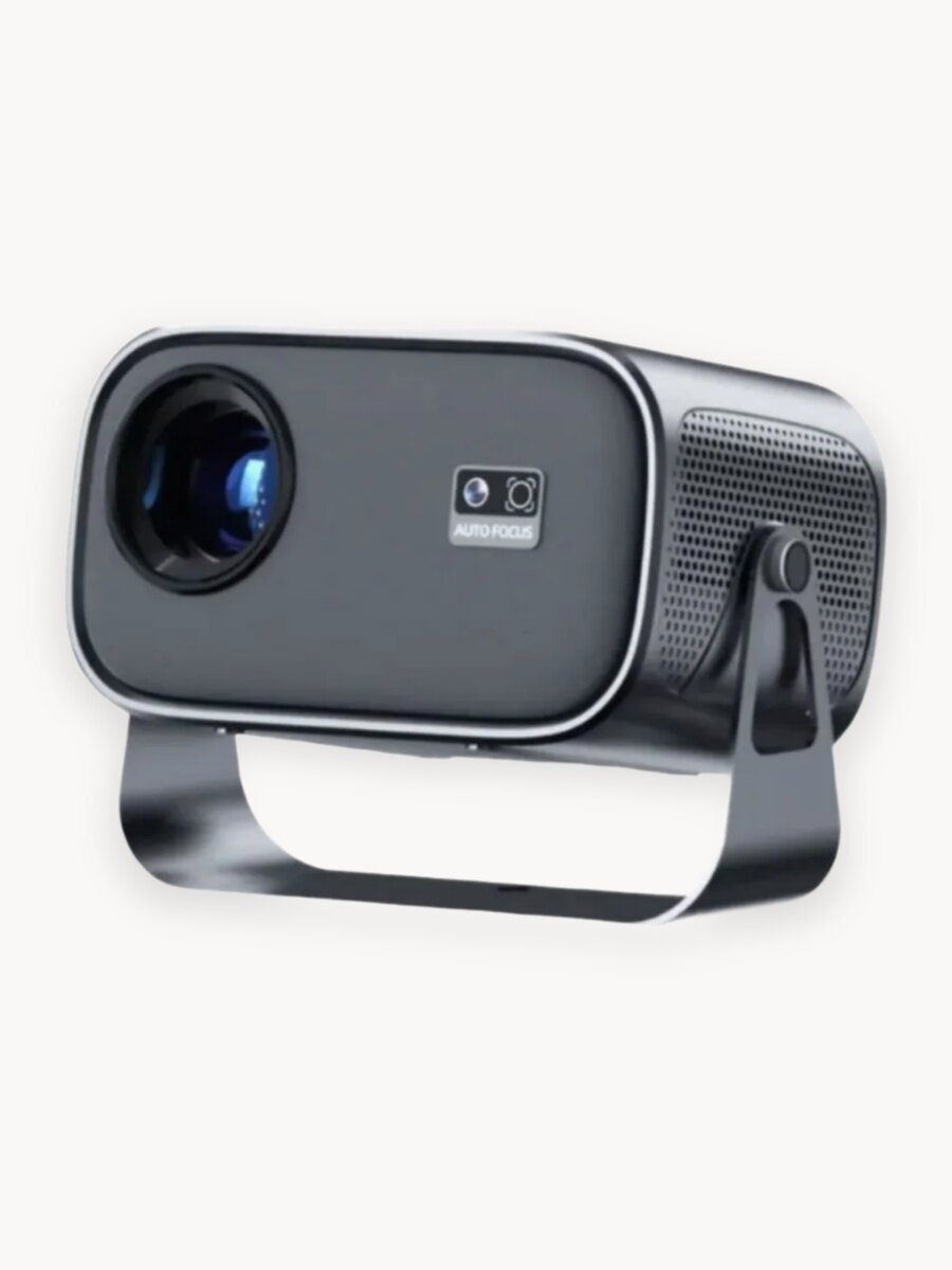 Проектор BENEF "Y12", для фильмов, с автофокусом, LED, 1280х720