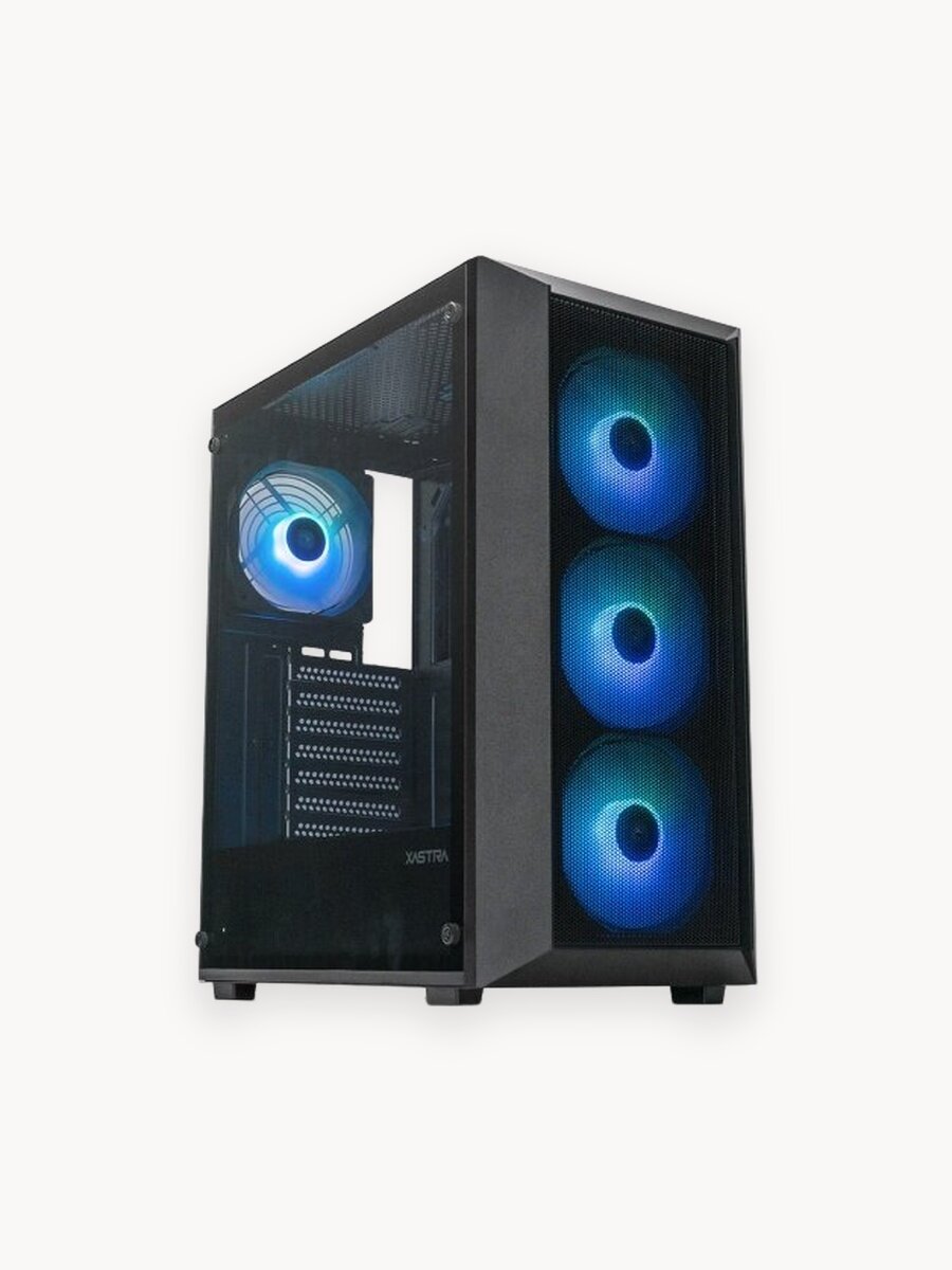 Корпус Xastra A406 4ARGB, черный