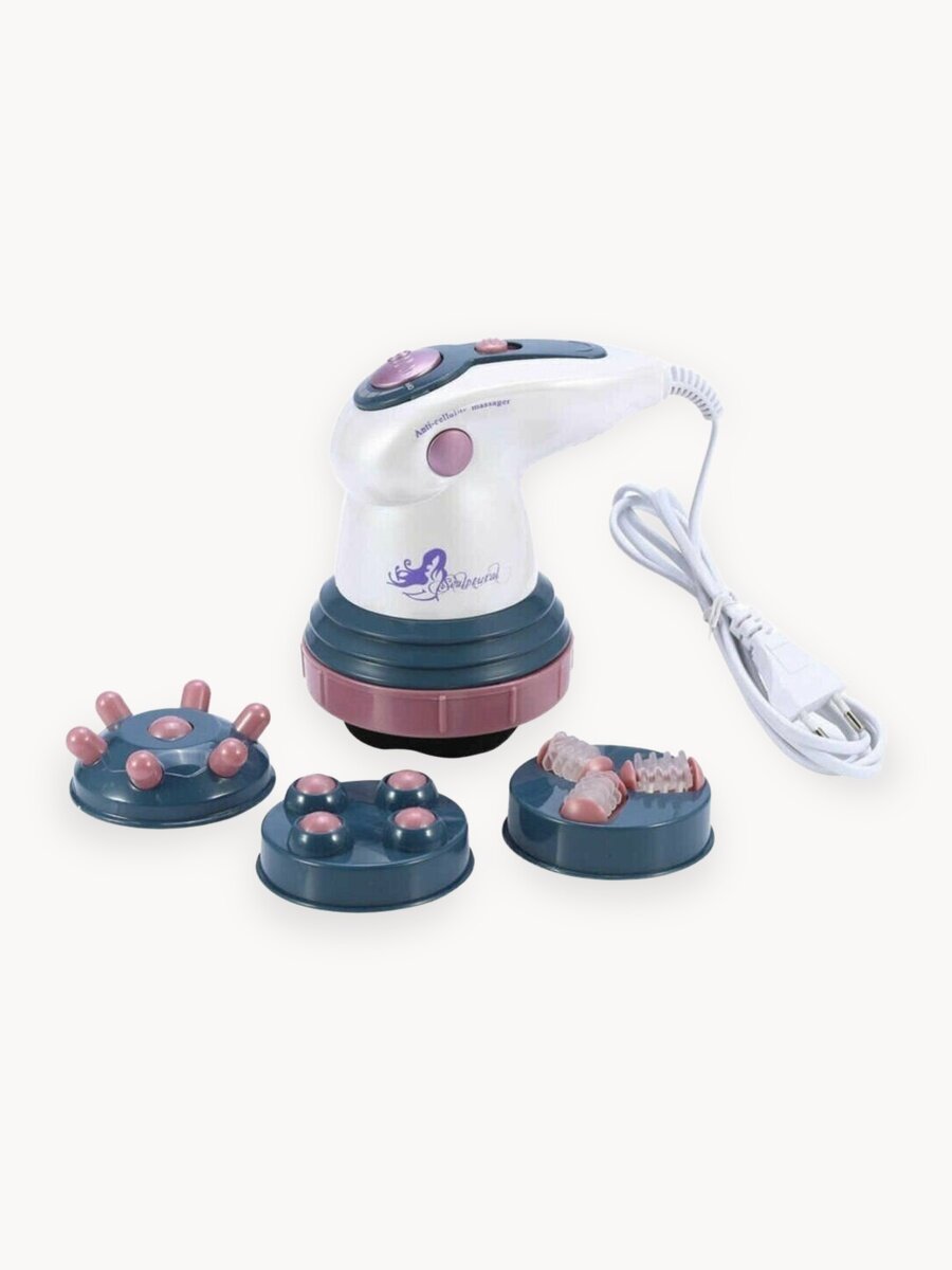 Массажер электрический антицеллюлитный для тела, спины, шеи и коррекции фигуры Body Sculptural