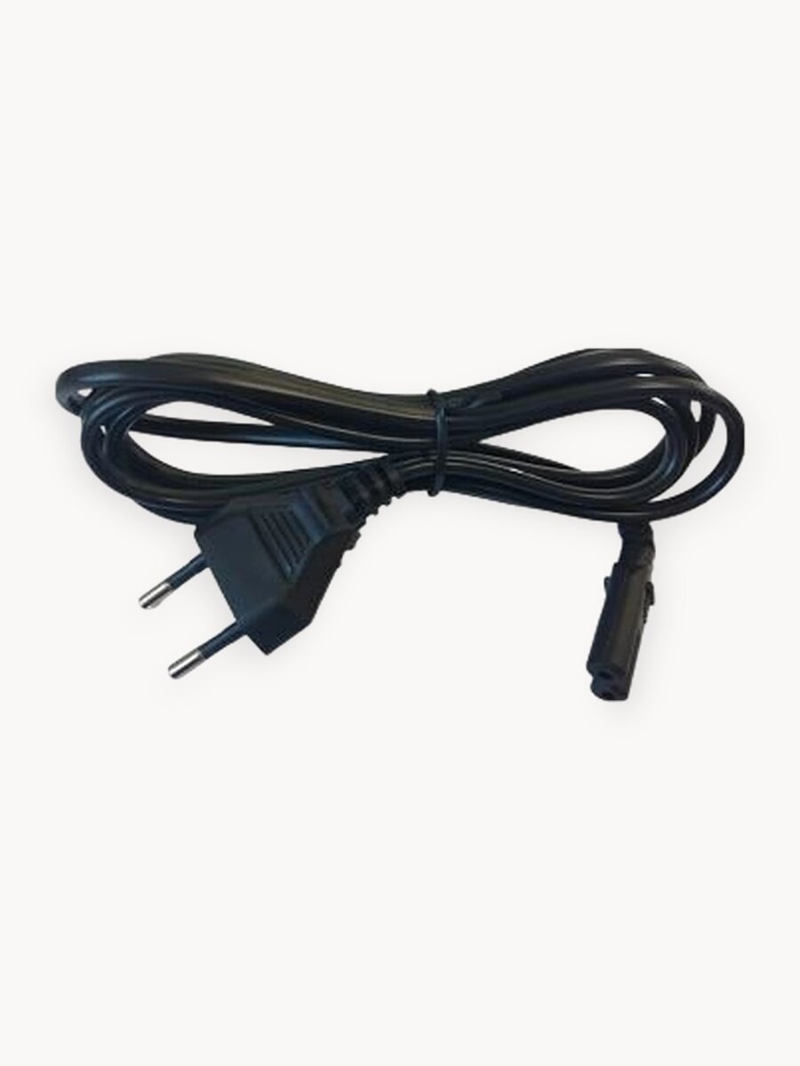 Кабель/шнур питания сетевой ("восьмерка") для техники (телевизоров, музыкальных центров, Playstation)