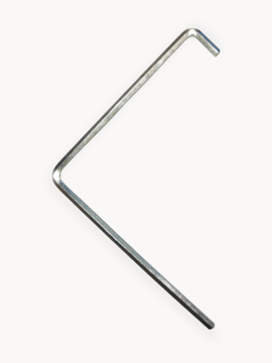 Ключ шестигранный для регулировки пластиковых окон 4мм