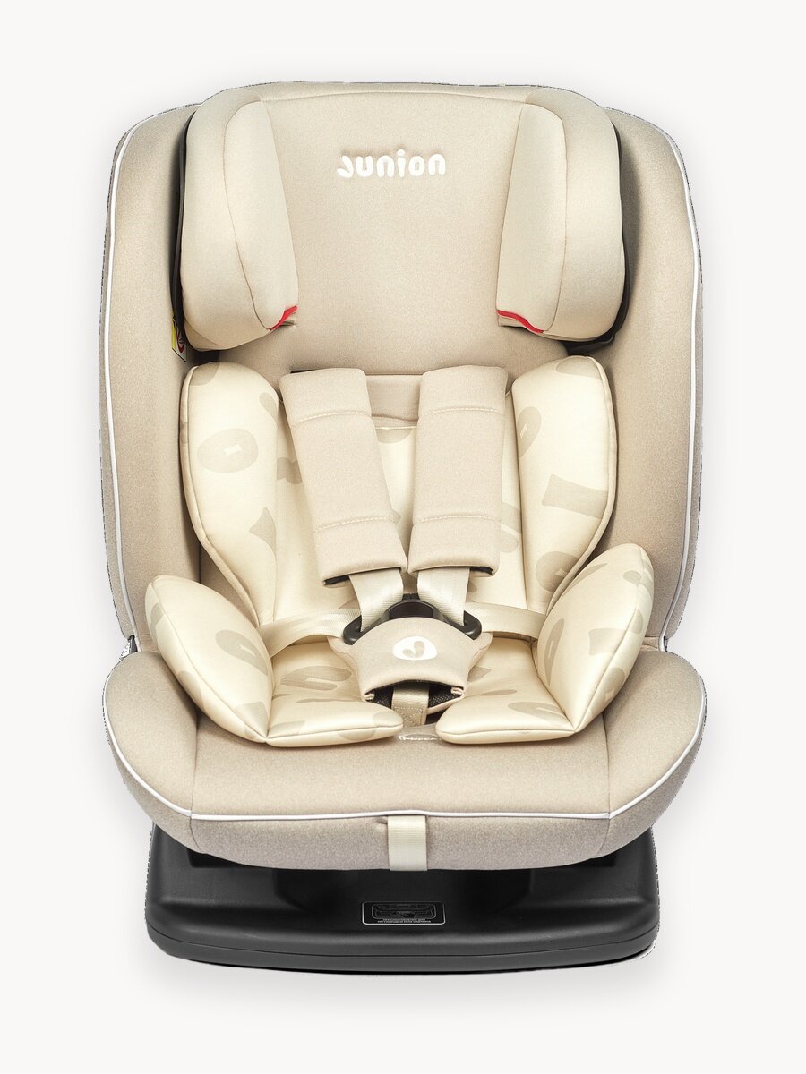 Автокресло Junion Cleo, бежевое, группа 0/1/2/3, для детей от 0 до 36кг