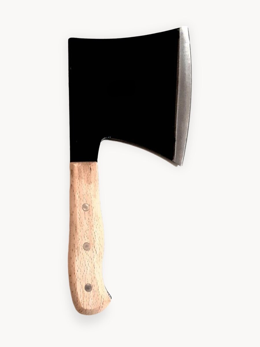 Топорик кухонный для мяса с черным лезвием ; Нож для рубки и разделки