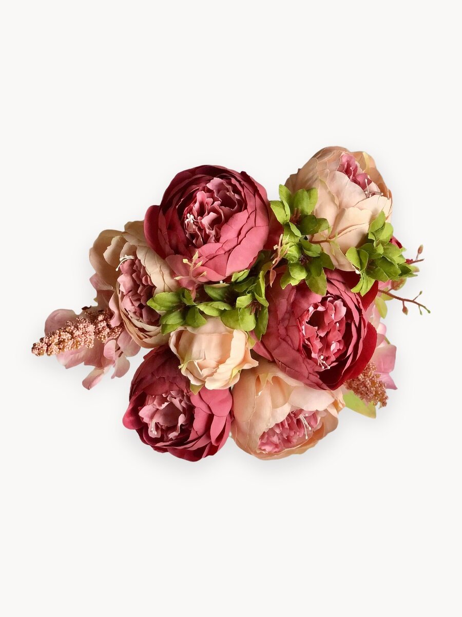 Пионы искусственные/ Искусственные цветы для декора