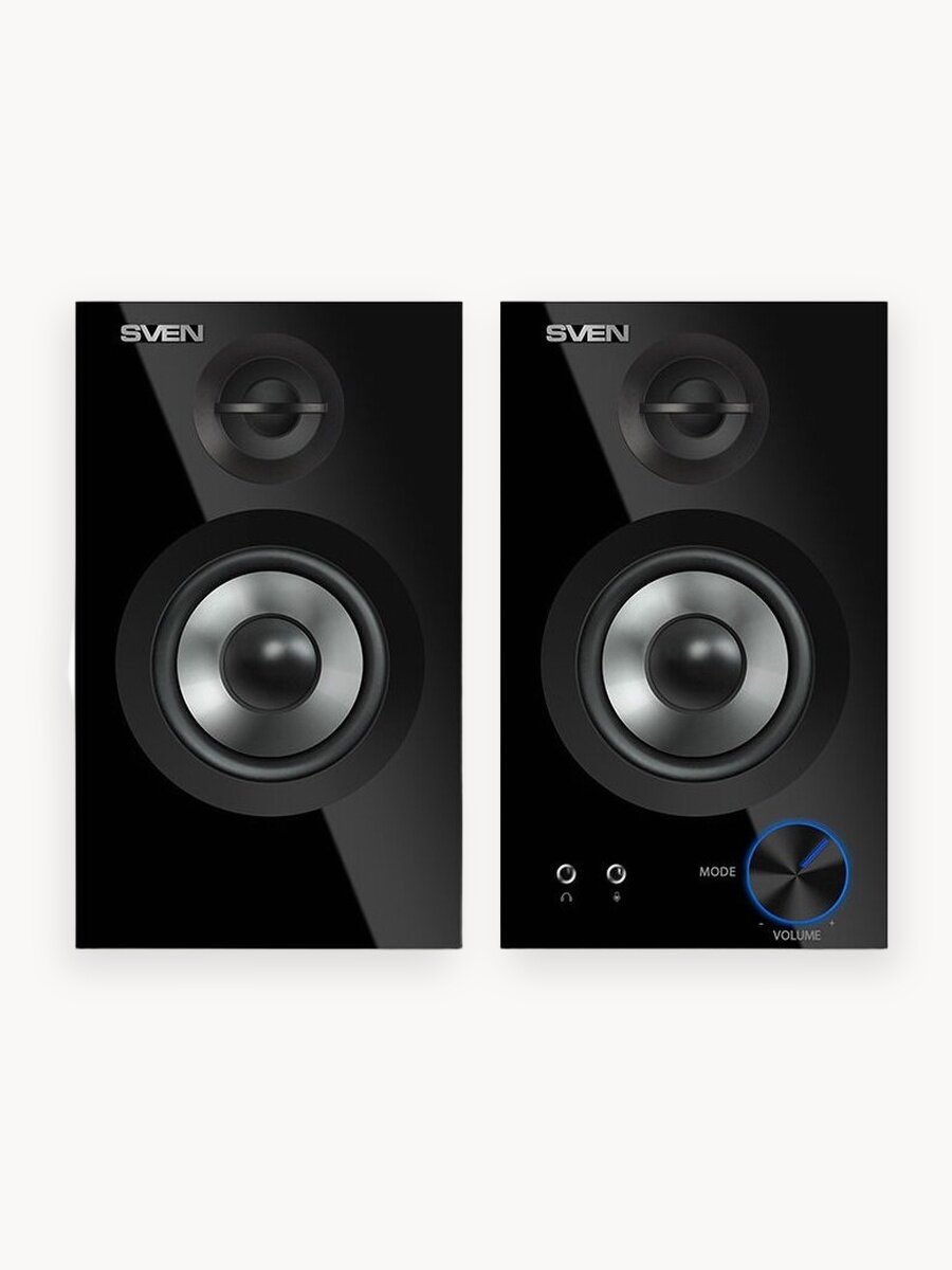 Колонки Bluetooth Sven SPS-621, 2.0, черный [sv-018764]