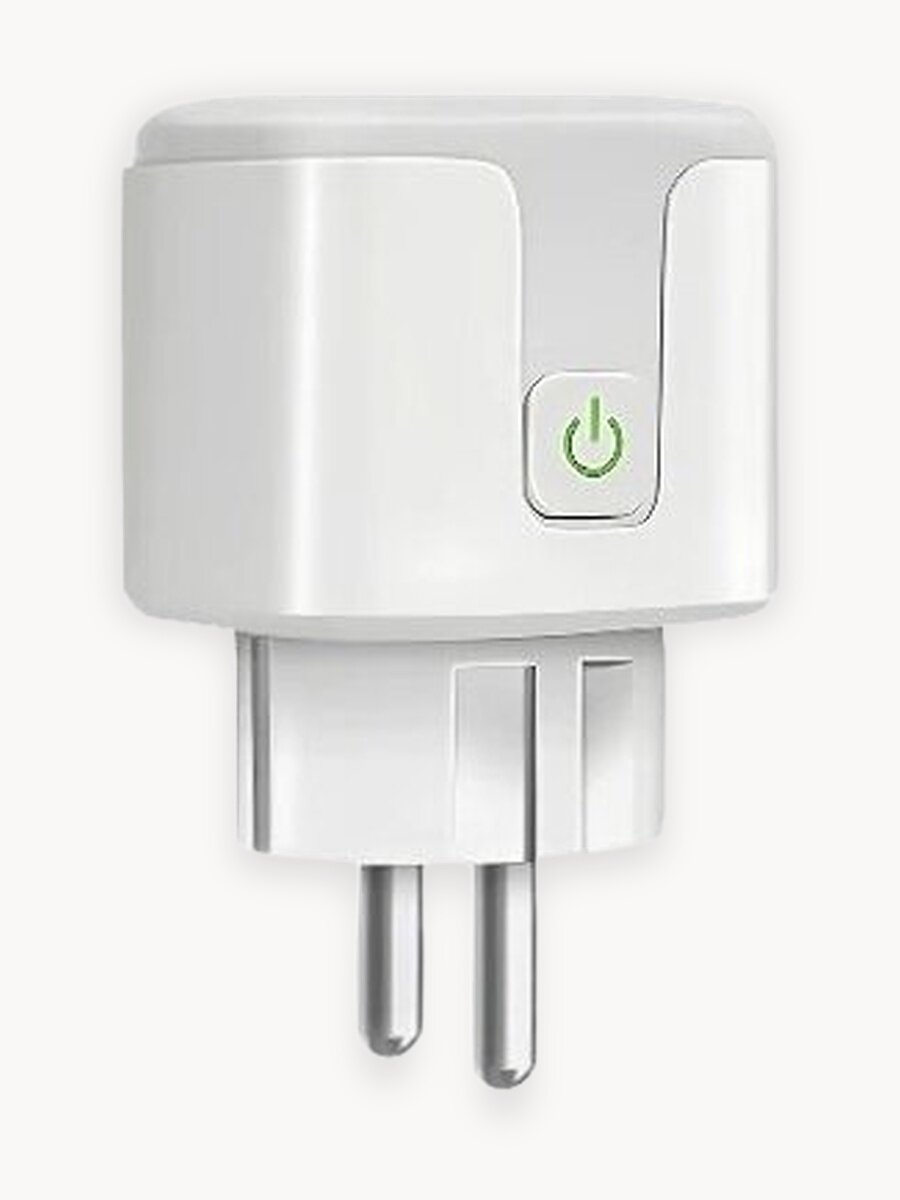 Умная смарт розетка с поддержкой Wi-Fi голосовое управление Алиса Маруся и Tuya