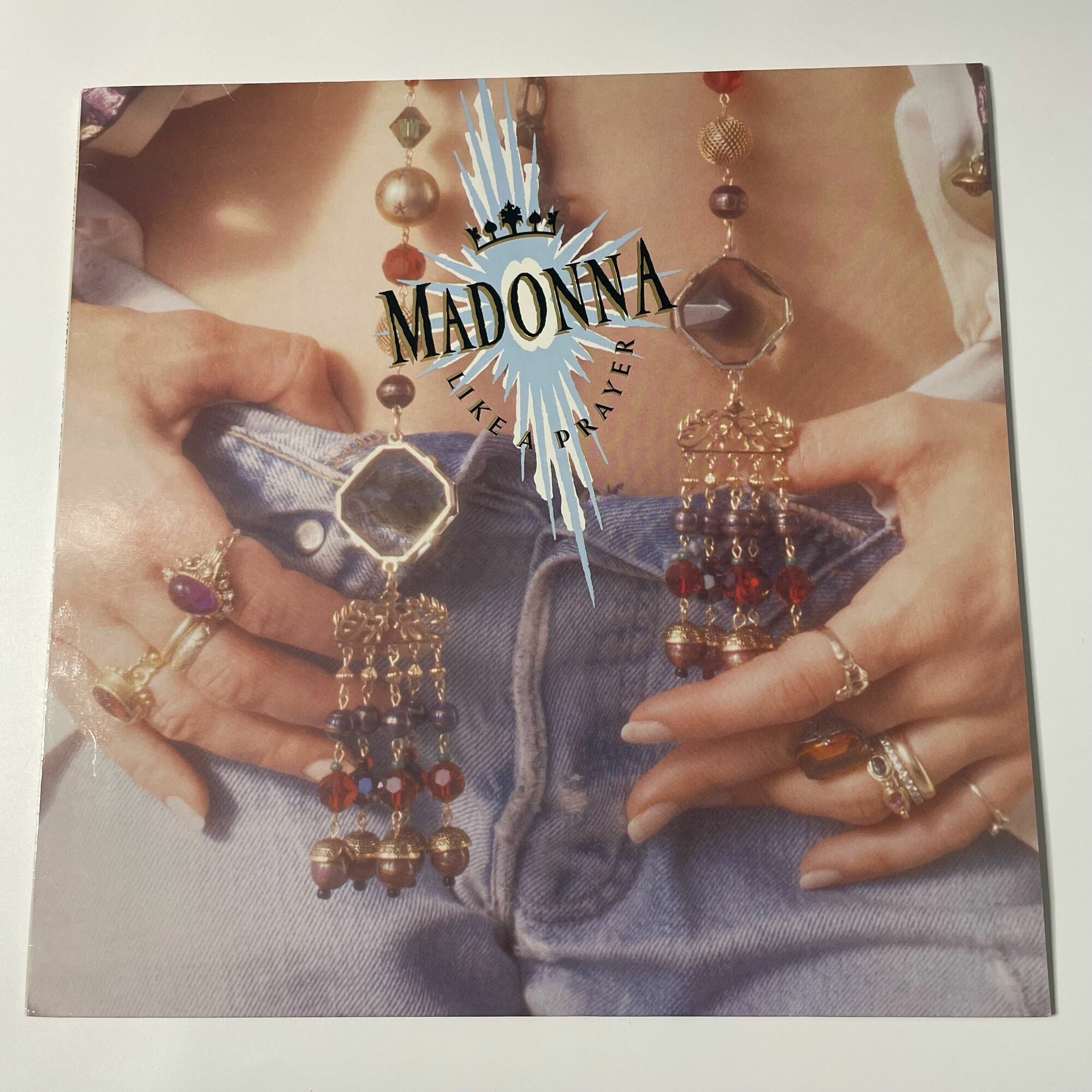 Винтажная виниловая пластинка LP Madonna Like A Prayer (Германия 1989)