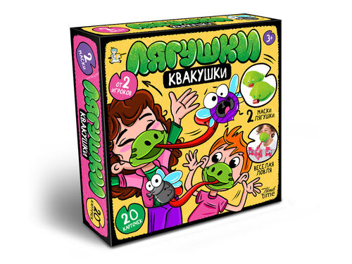 Игра настольная Лягушки-Квакушки актив time 70073