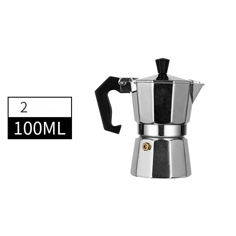 Кофейник мокко LFFDMJ алюминиевый 600 мл, 100ml MMJYSLIM