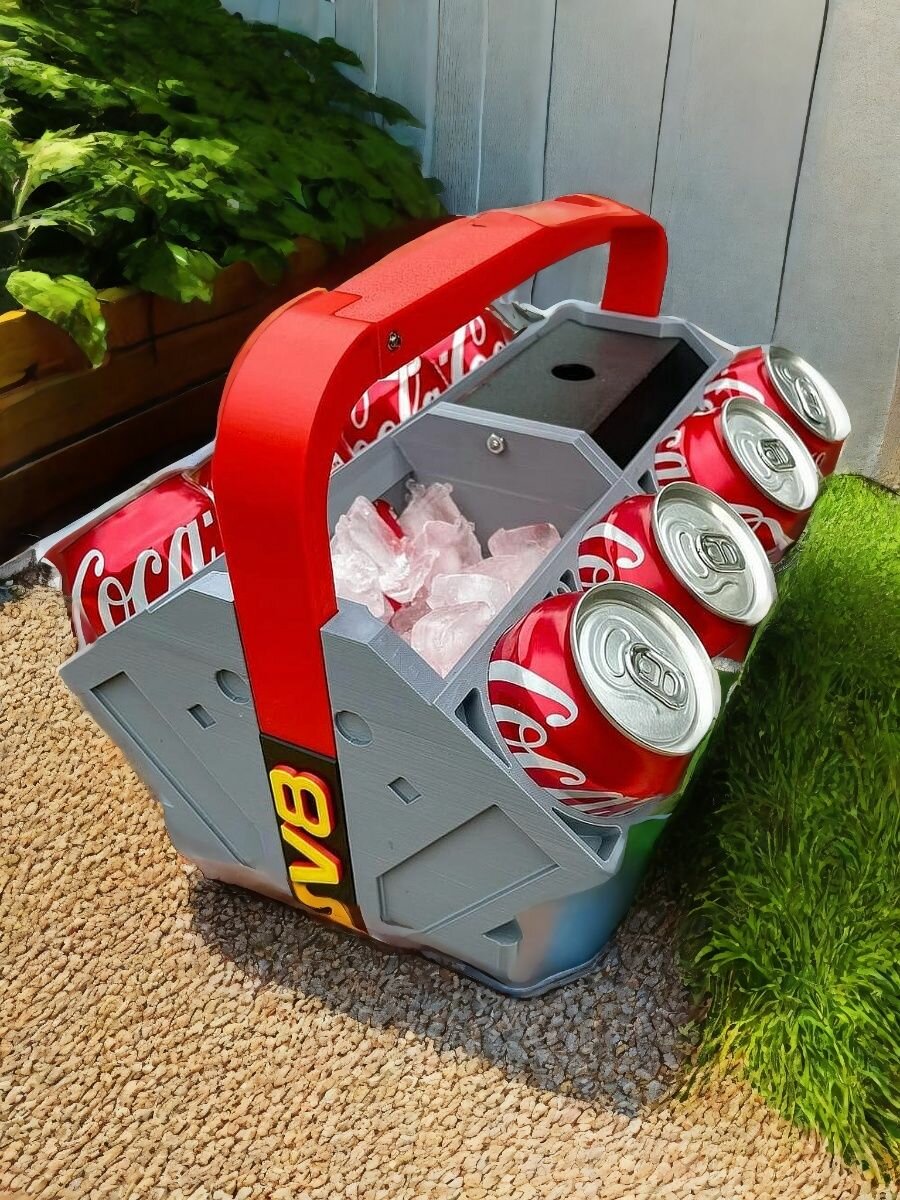 Ящик для охлаждения напитков на 8 банок