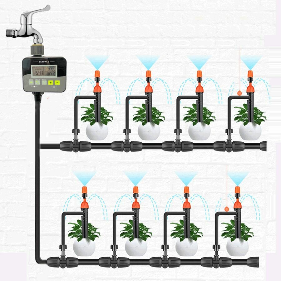 Регулятор полива сада, автоматический полив, датчик дождя ABS пластик