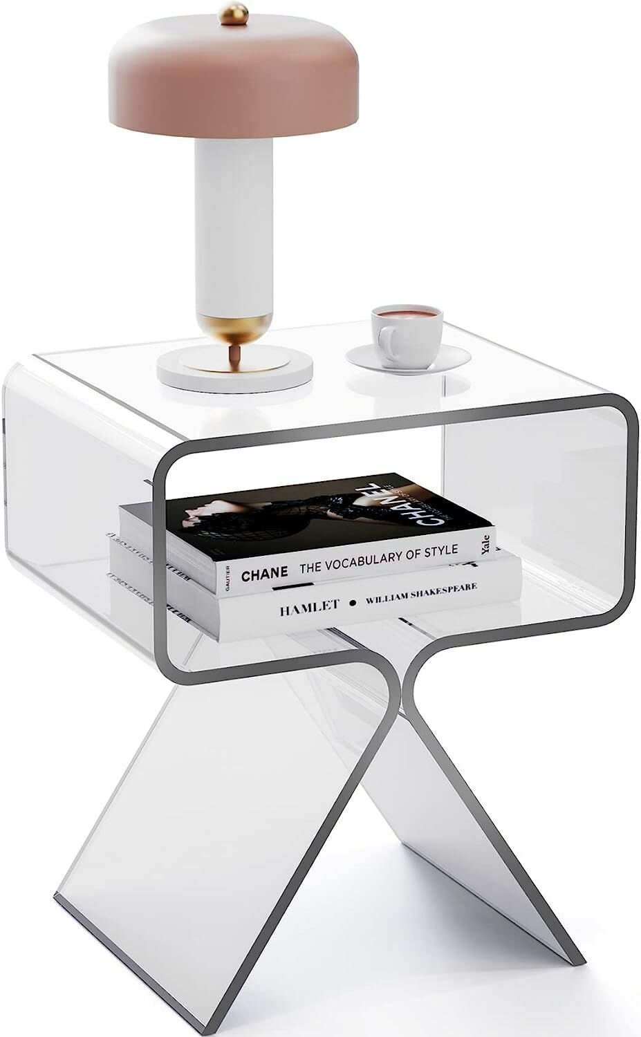 Стол из оргстекла Приставной столы Подходит для гостиной 39х45х30cm