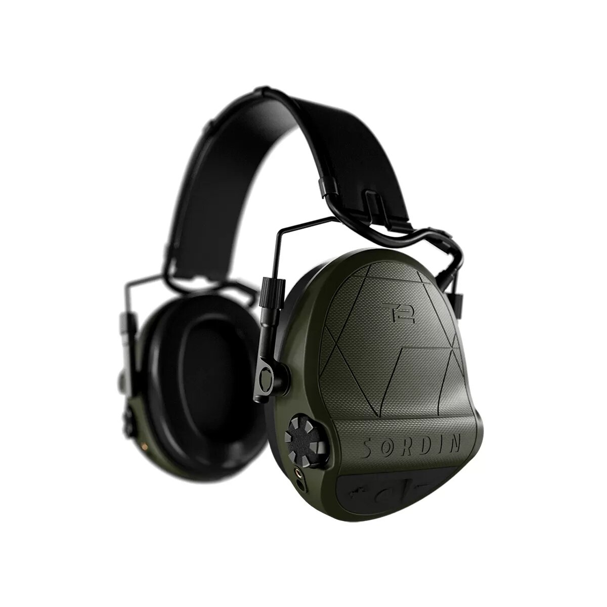 Наушники активные MSA Sordin Supreme T2 Headband Green, кожа/зелёные