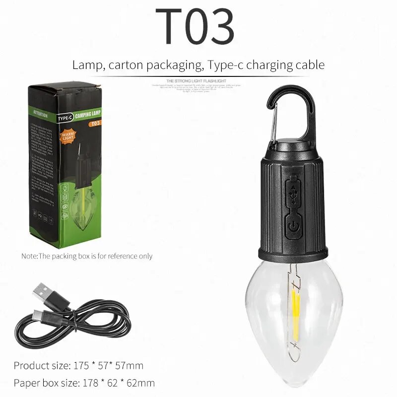 Портативный фонарь E－SMARTER T03