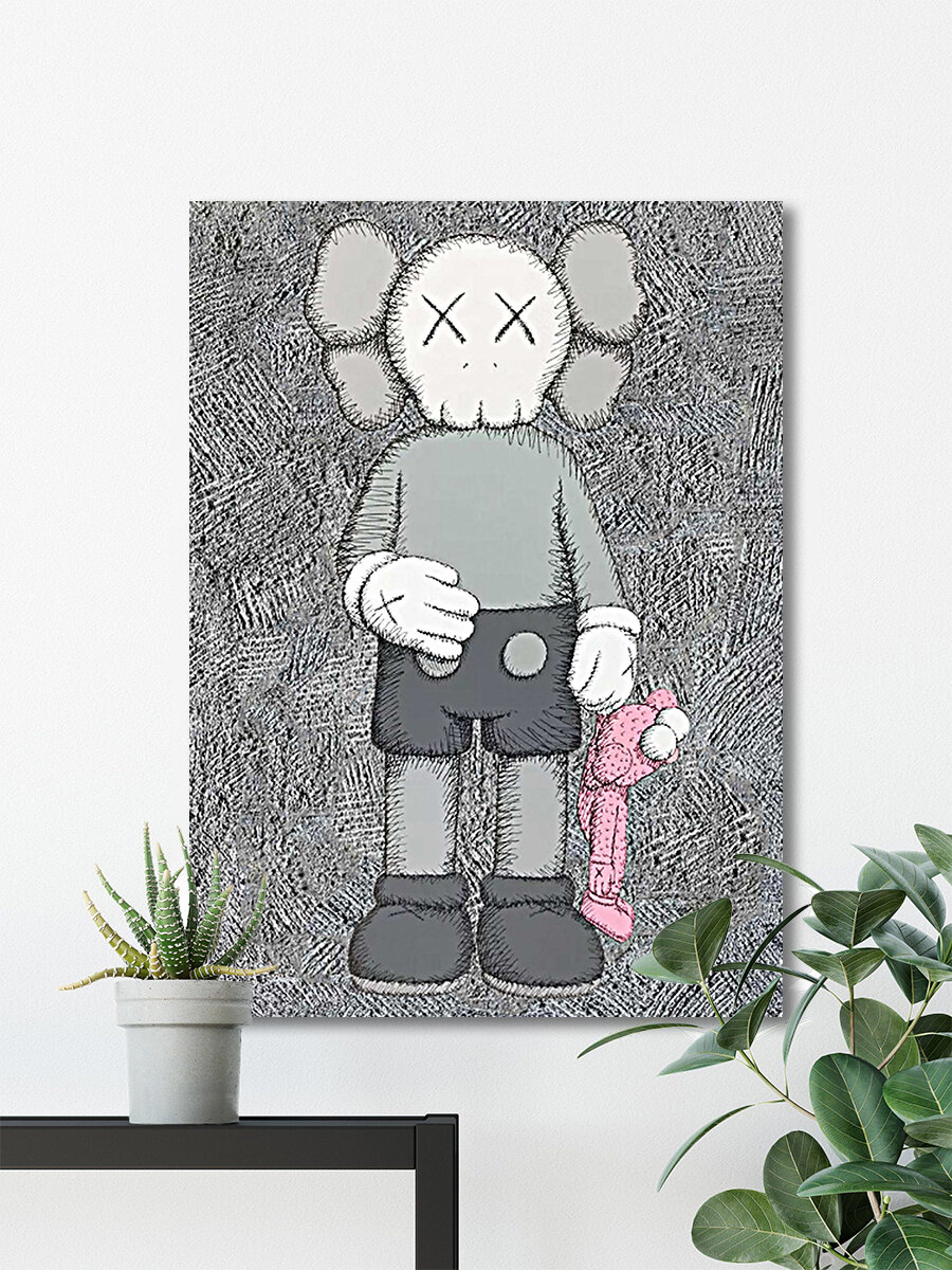 Кавс / соременная картина, картины в гостиную на стену, 40х60 см.