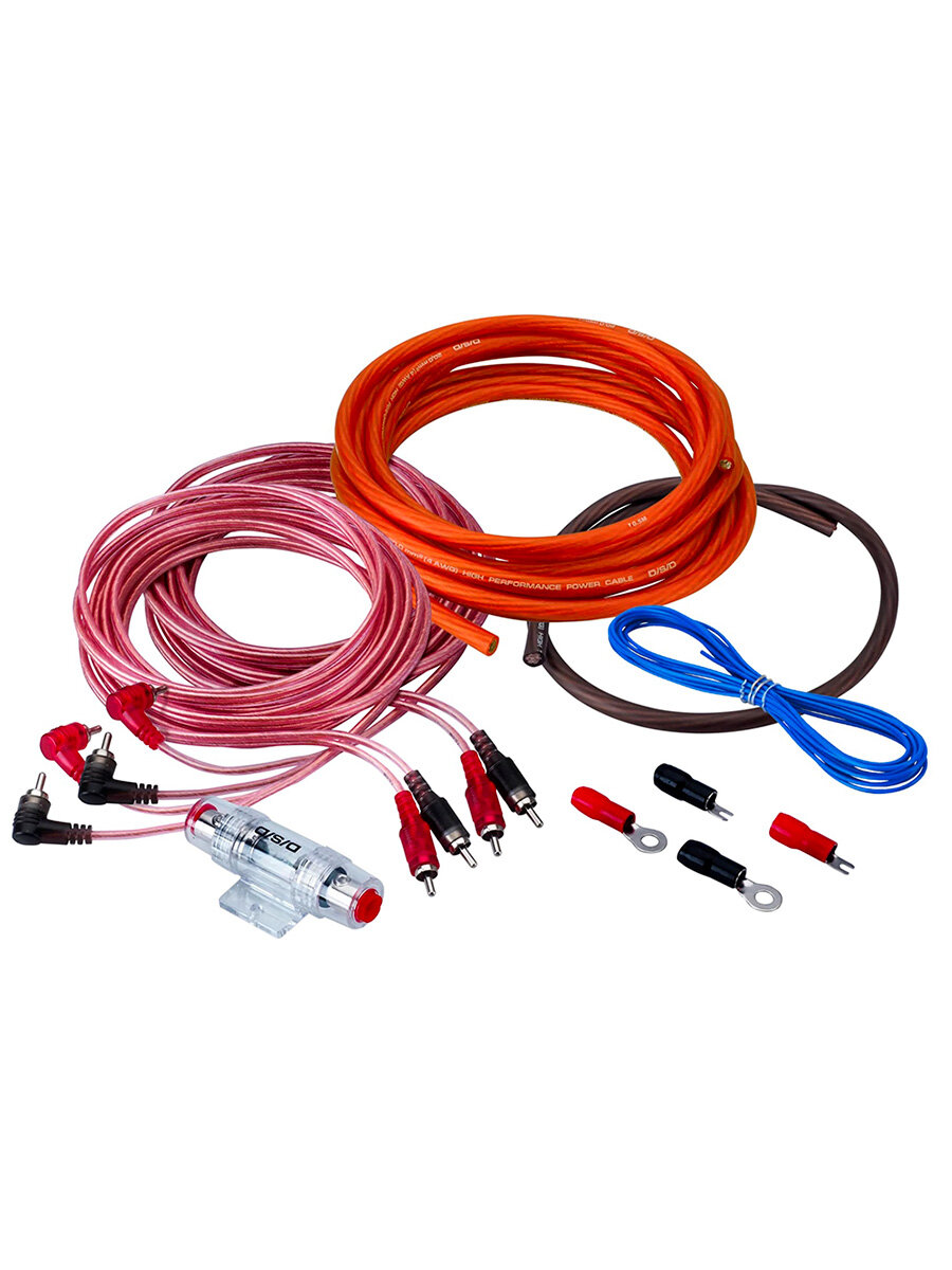 Комплект для подключения 4-х канального усилителя 4AWG D/S/D DAK-404G