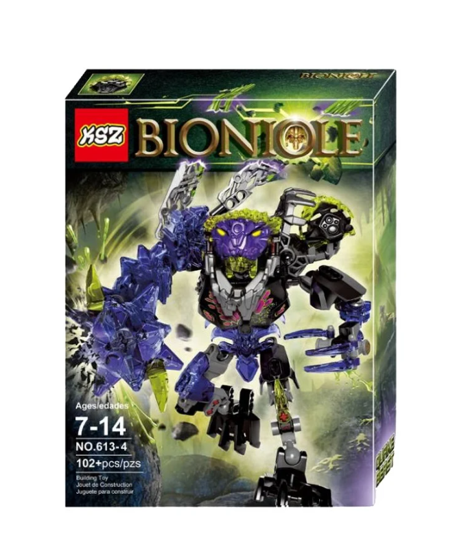 Конструктор BIONICLE Трансформер, Монстр Землетрясений, 613-4