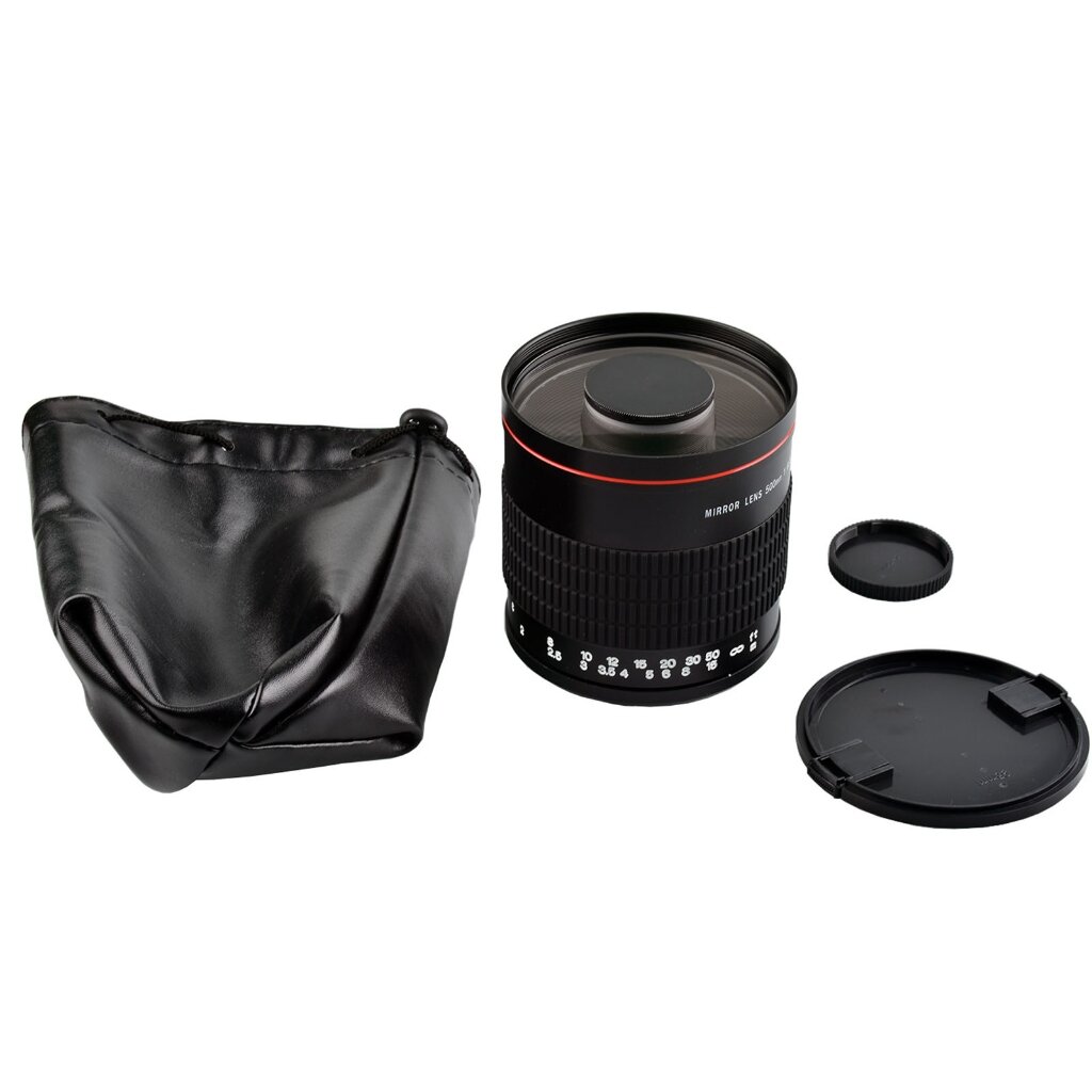 Телеобъектив 500 мм F6.3 с креплением T2-порт Sony-черный