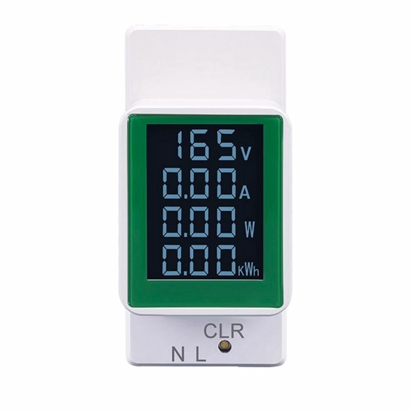 4IN1 DIN-рейка MyPads AC Monitor 110V 220V 100A, Вольтметр Амперметр Ваттметр