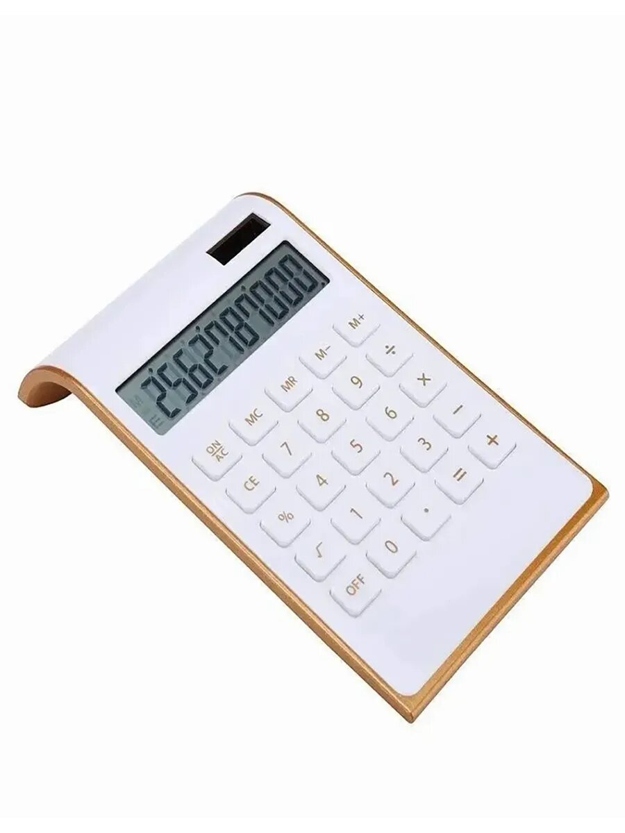 Настольный калькулятор с двойным питанием