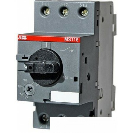 Выключатель автоматический ABB MS116-16.0 16кА 1SAM250000R1011