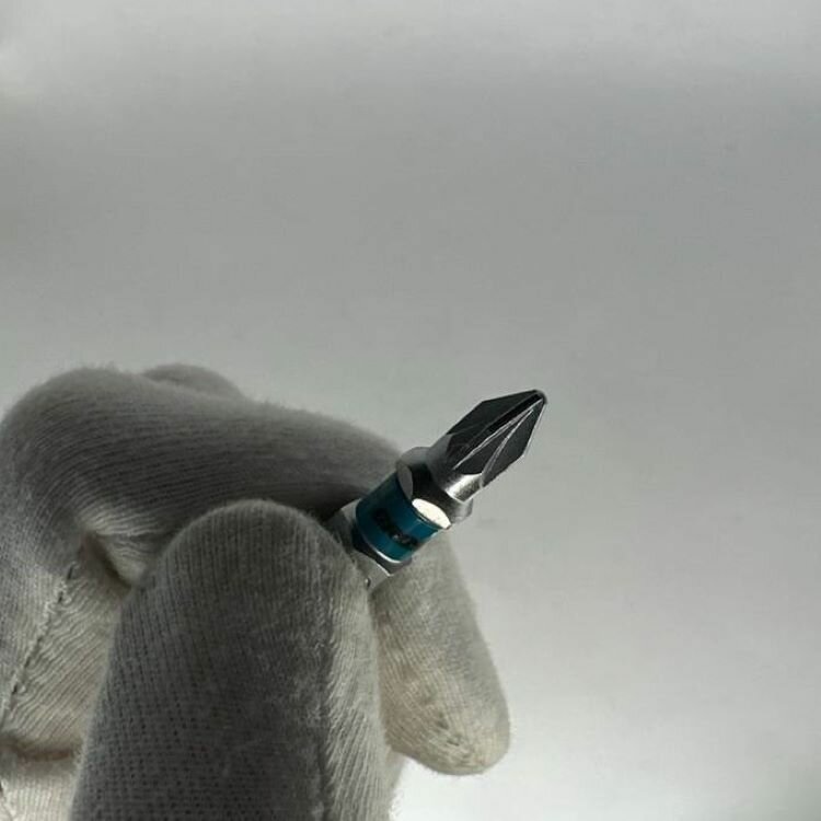 Бита шуруповерта PZ1 25мм крестовая сталь S2 GROSS