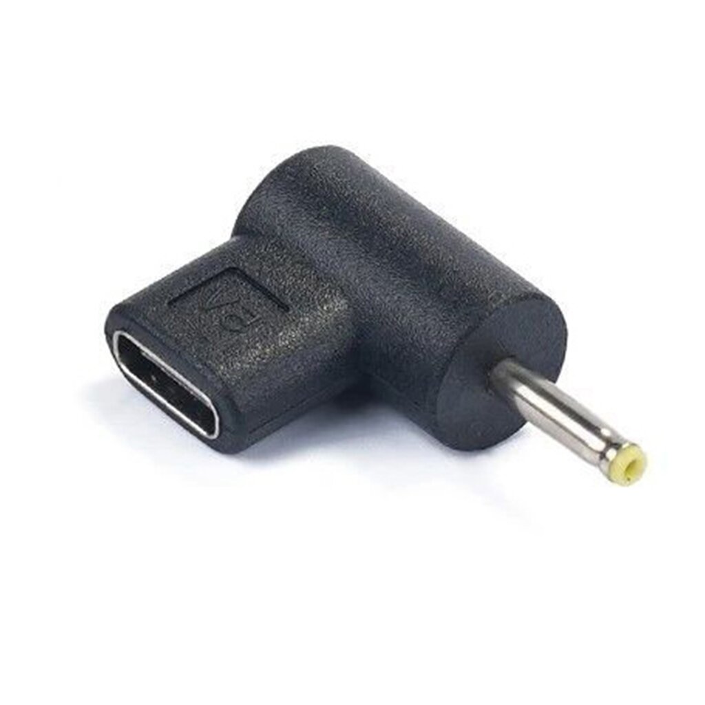 Угловой переходник 5.5x2.5/3.0x1.1/3.5x1.35/4.0x1.7/4.8x1.7/5.5x2.1мм на USB Type C (штекер 5525)