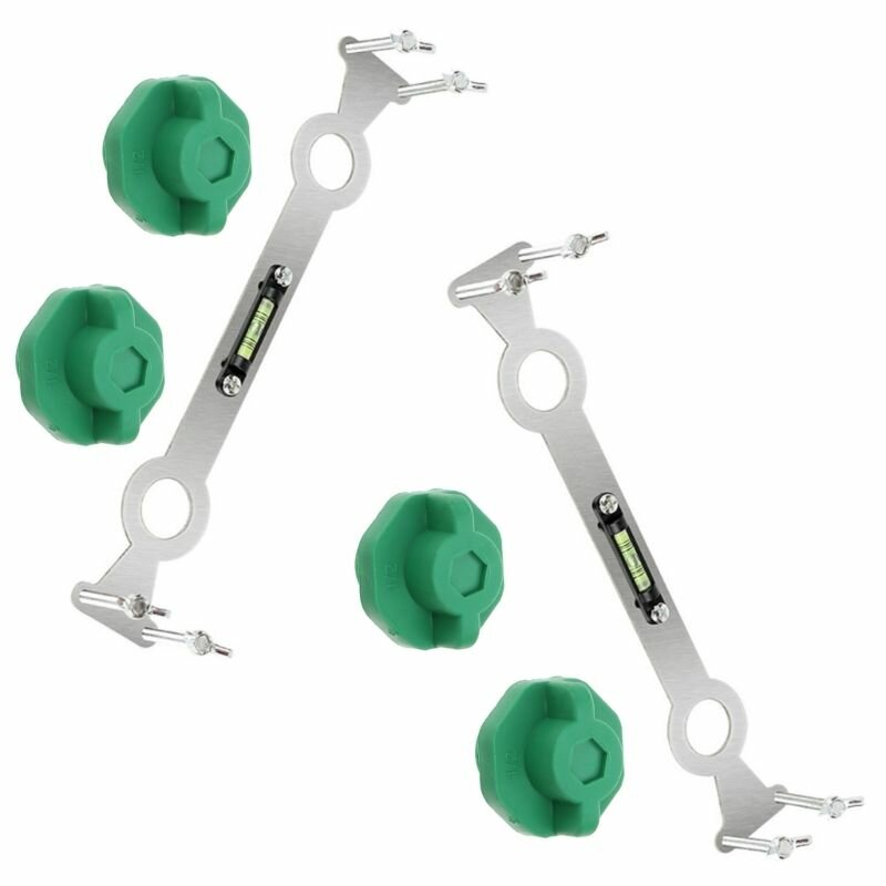 2 комплекта выравнивателя труб горячей и холодной воды