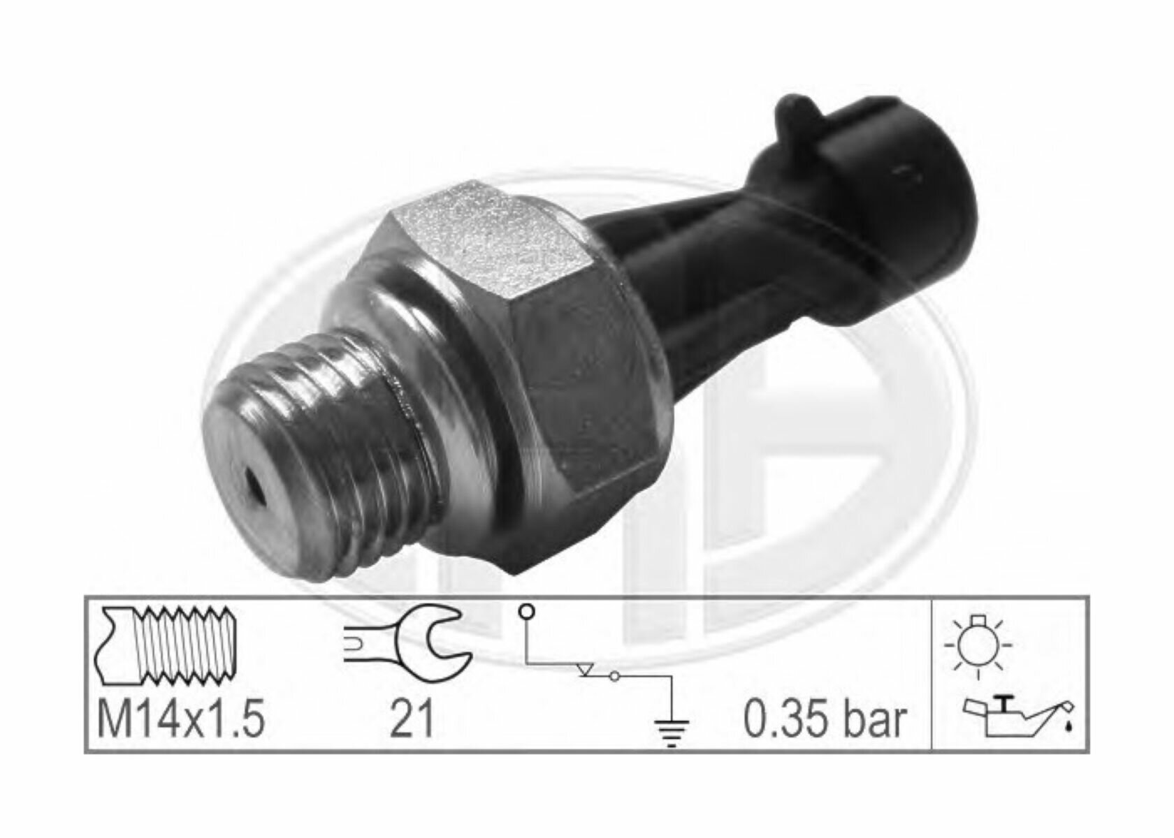 Датчик Давления Масла Opel Astra H/Vectra C 1.3Td-1.9Tdi(Era 330340)