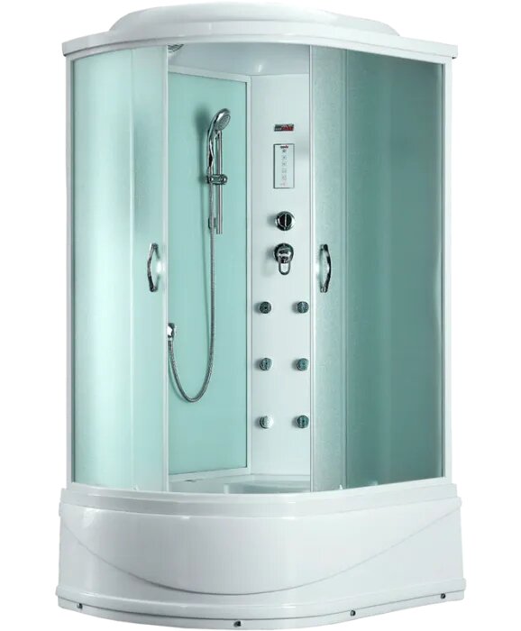 Душевая кабина Timo Eco TE-0720R с высоким поддоном, с сиденьем