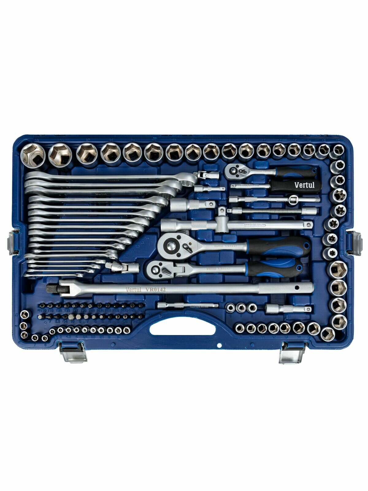Набор Инструментов Vertul 142 Предмета 1/4, 3/8 1/2(Vertul Vr0142)