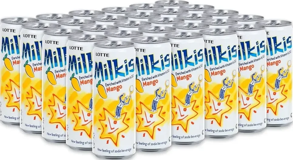 Милкис манго 0,25л./30шт. LOTTE Лимонад Производство - Южная Корея