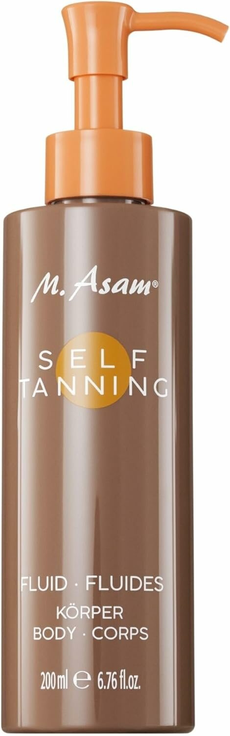 Жидкий лосьон для самостоятельного загара(автозагар) M. Asam Sun Self Tanning Fluid, 200 мл