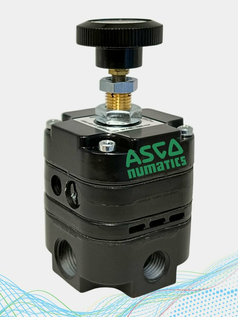 R800-03F Регулятор давления ASCO SERIE R80, Подготовка воздуха