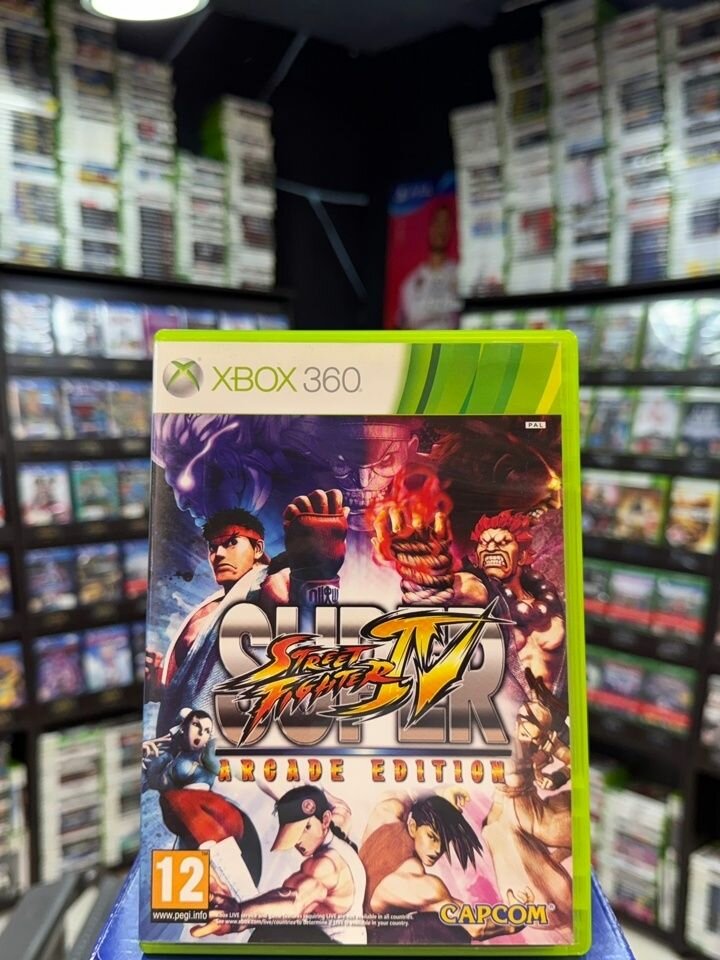 Игра Super Street Fighter IV Arcade Edition (Xbox 360) (Box)
