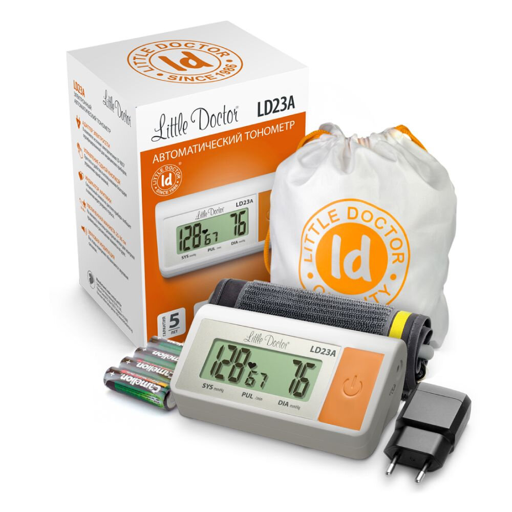 Тонометр автоматический LD-23А Манжета 25-36см Cuff-LDA2 с адаптером