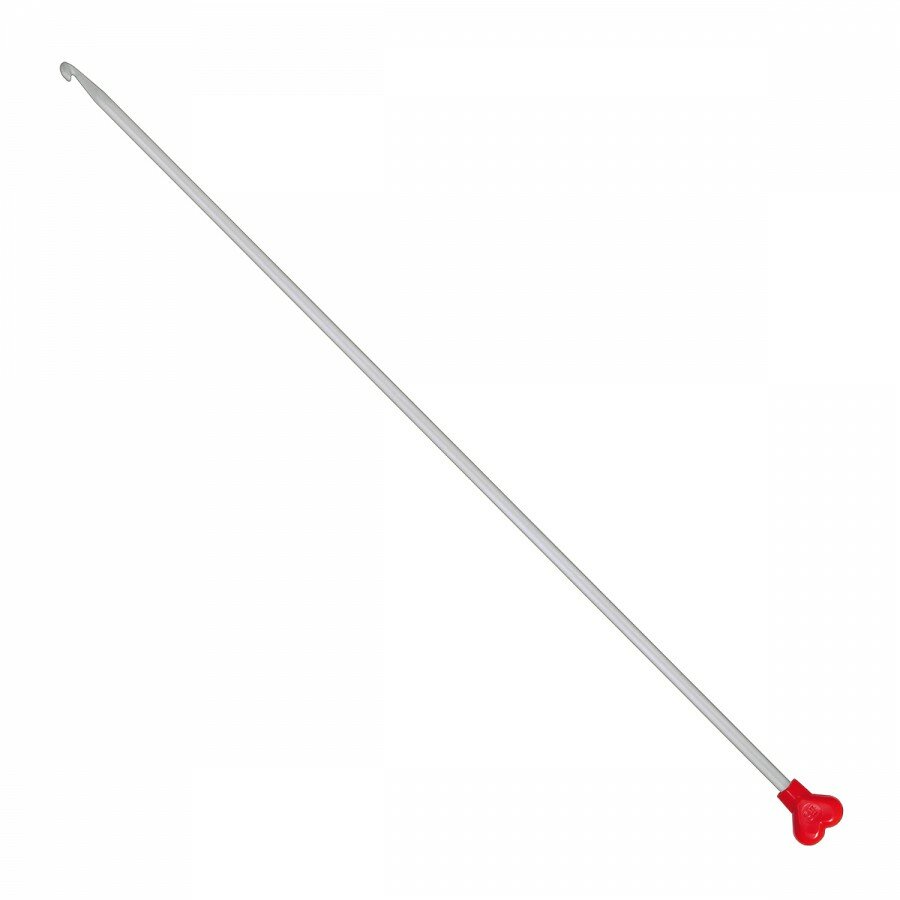 Крючок вязальный, Тунисский, алюминий, N2, 30 см