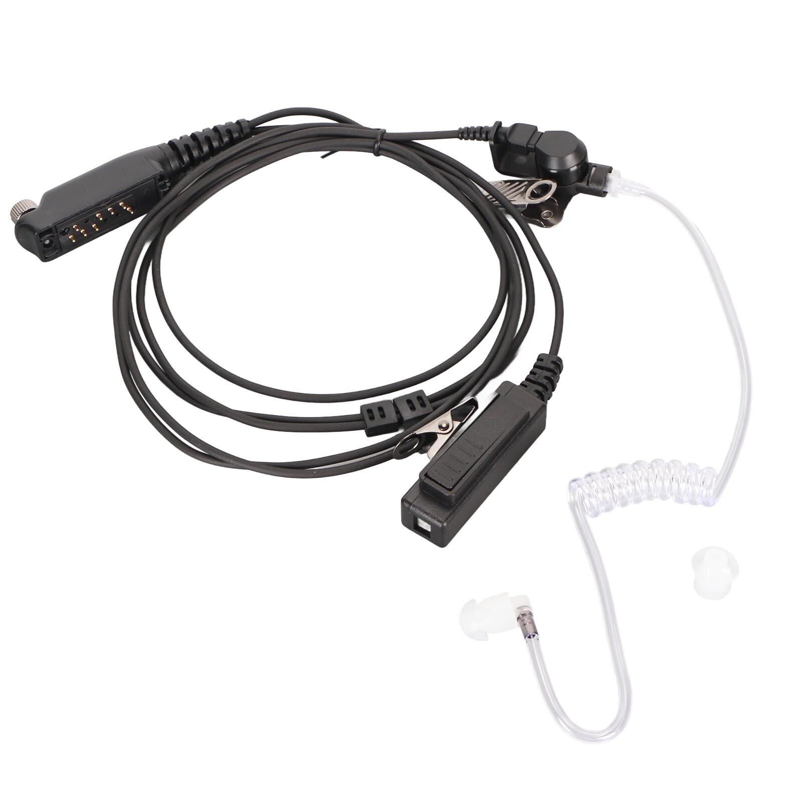 Гарнитура с акустической трубкой, портативные прозрачные наушники с акустической трубкой, 2-полосный радионаушник для Sepura STP8000 STP9000