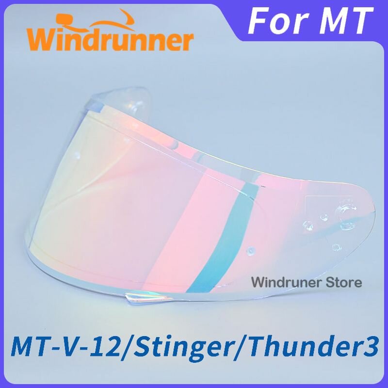 MT-V-12 MT STINGER THUNDER 3, Визор, запчаст для шлема, Мотоочки, Маска