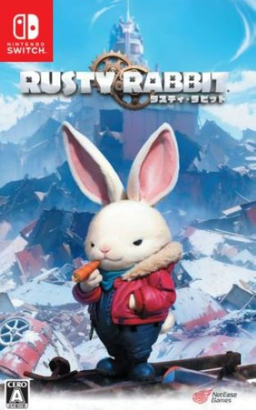 Игра Rusty Rabbit (Nintendo Switch, Английская версия) картридж