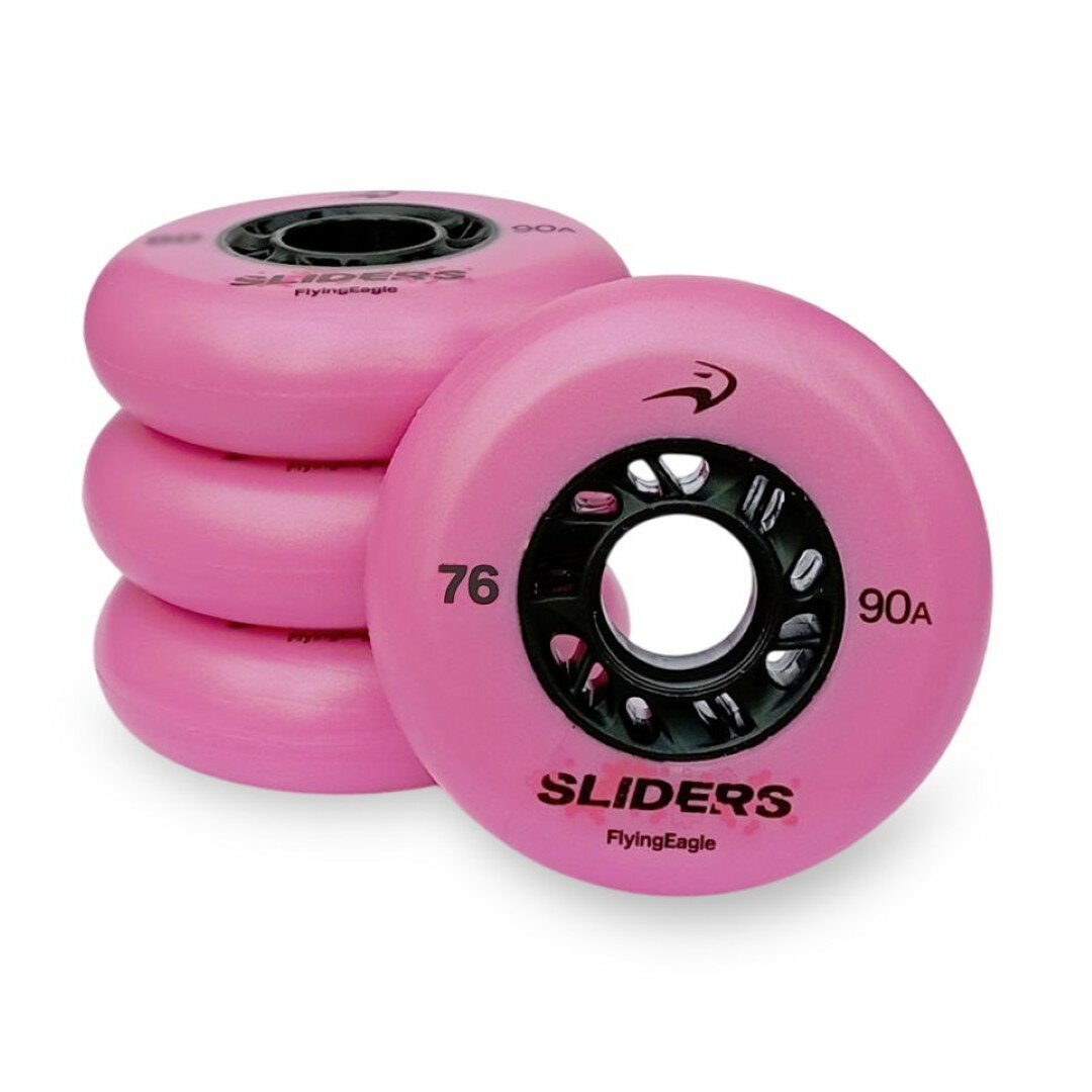 Колёса 4шт. Flying Eagle Sliders 80/90А (4-pack) - Pink