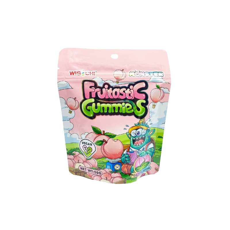 Жевательный мармелад Fruitastic с насыщенным ароматом спелого персика 50 г, Китай