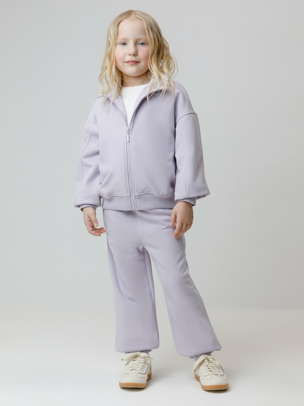 Брюки спортивные сиреневый 3710 к647